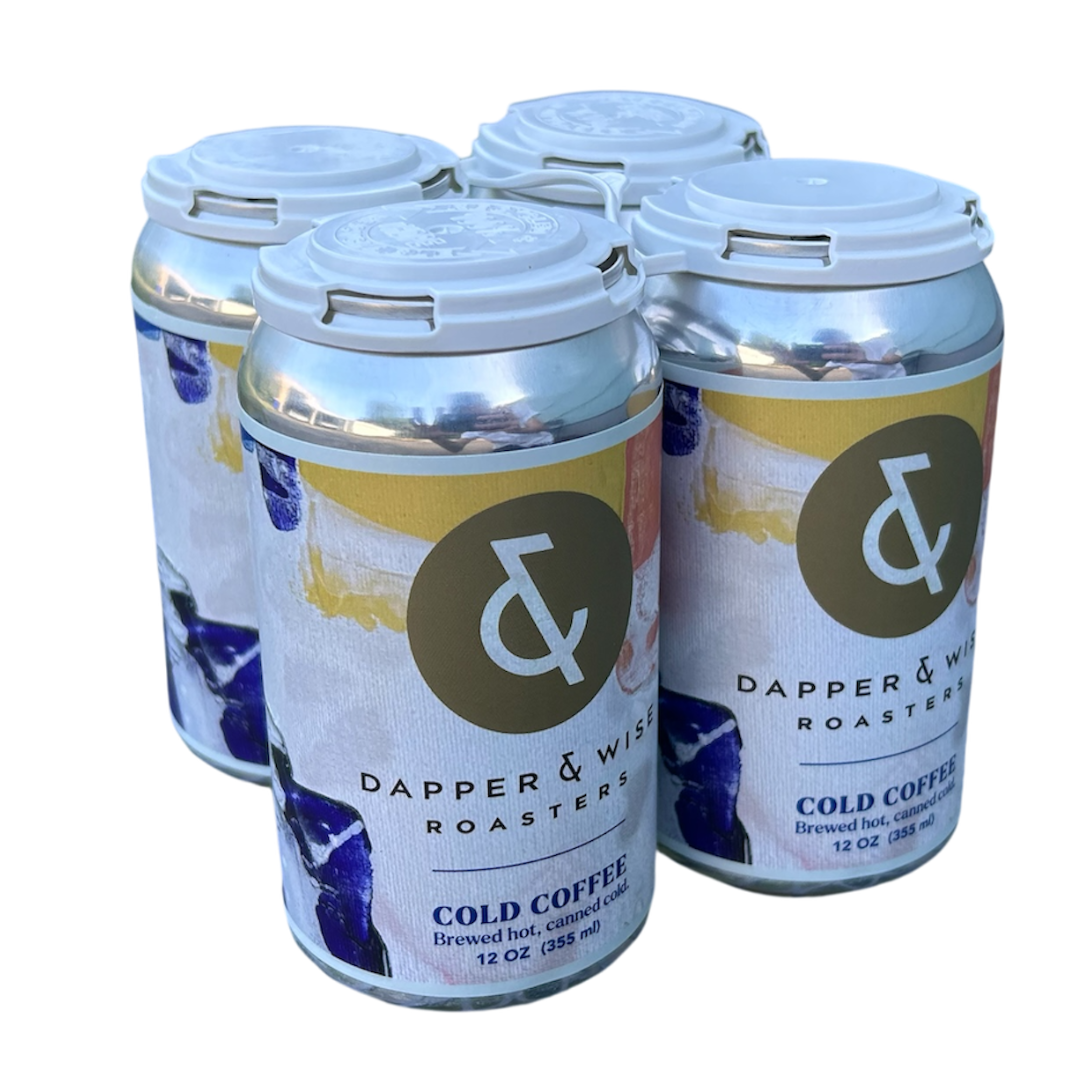 Brewed hot canned cold – Dapper & Wise